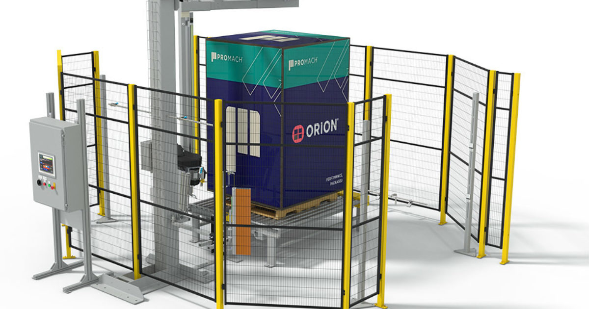 Rotary Tower Automatic Stretch Wrapper - RTC | Fully Automatic Stretch ...