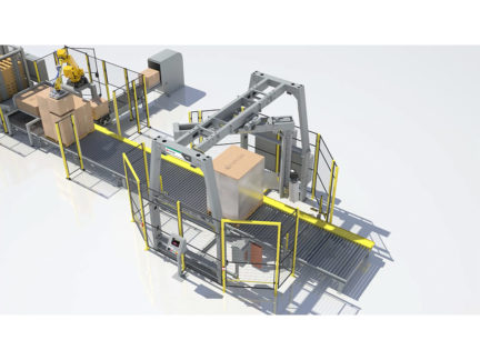 Stretch Wrapping Machinery - MA Fully Automatic Rotary Stretch System ...