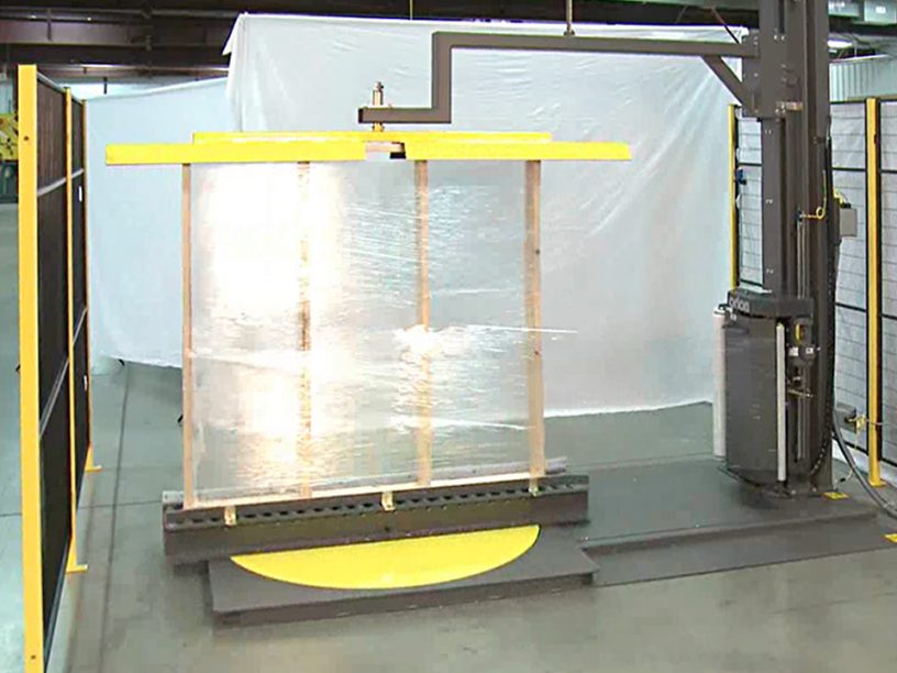 Window & Door Specialty Stretch Wrapping Machine | Orion