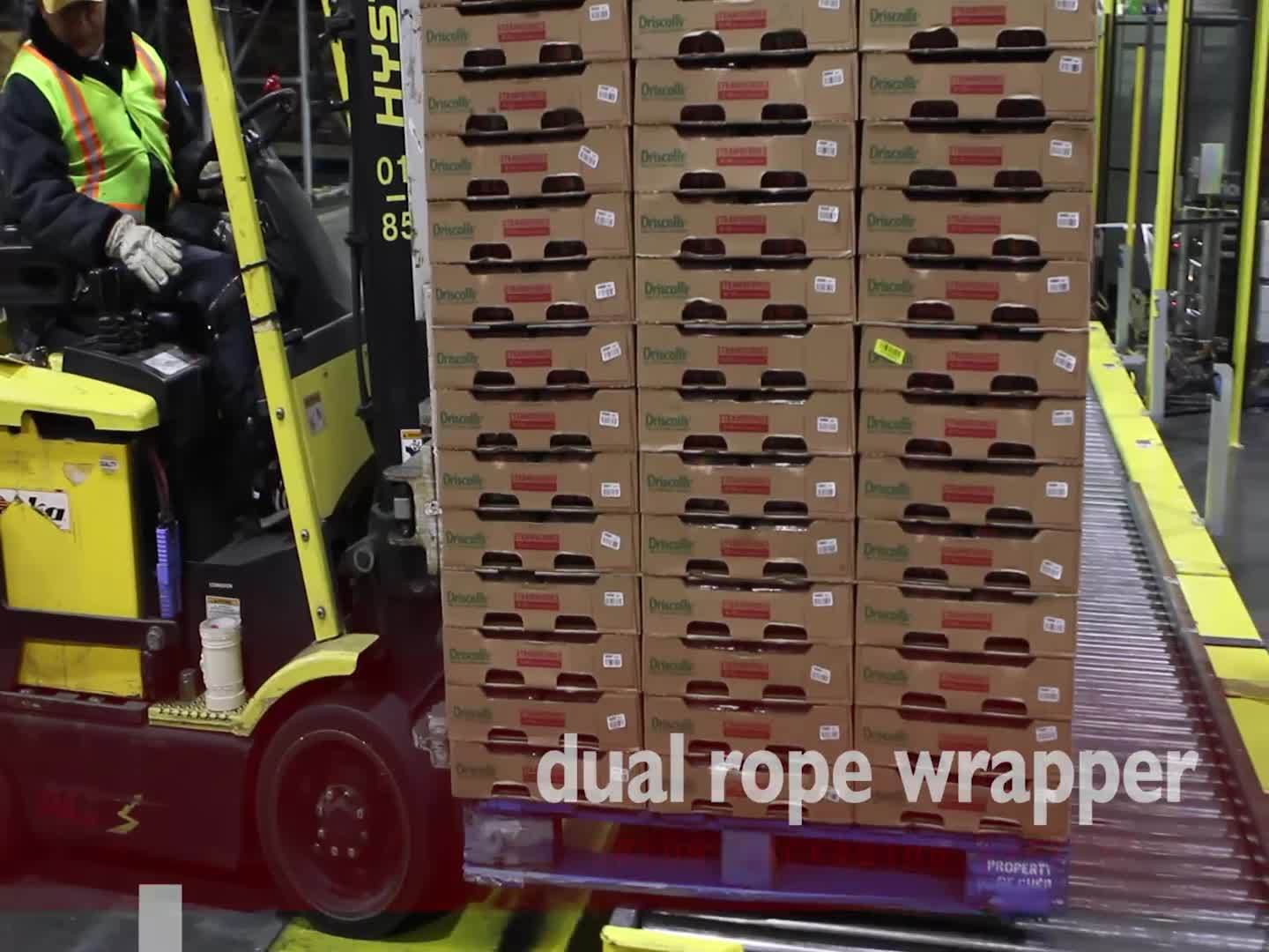 Dual Roping Pallet Wrapping & Automatic Stretch Wrappers | Electronics ...