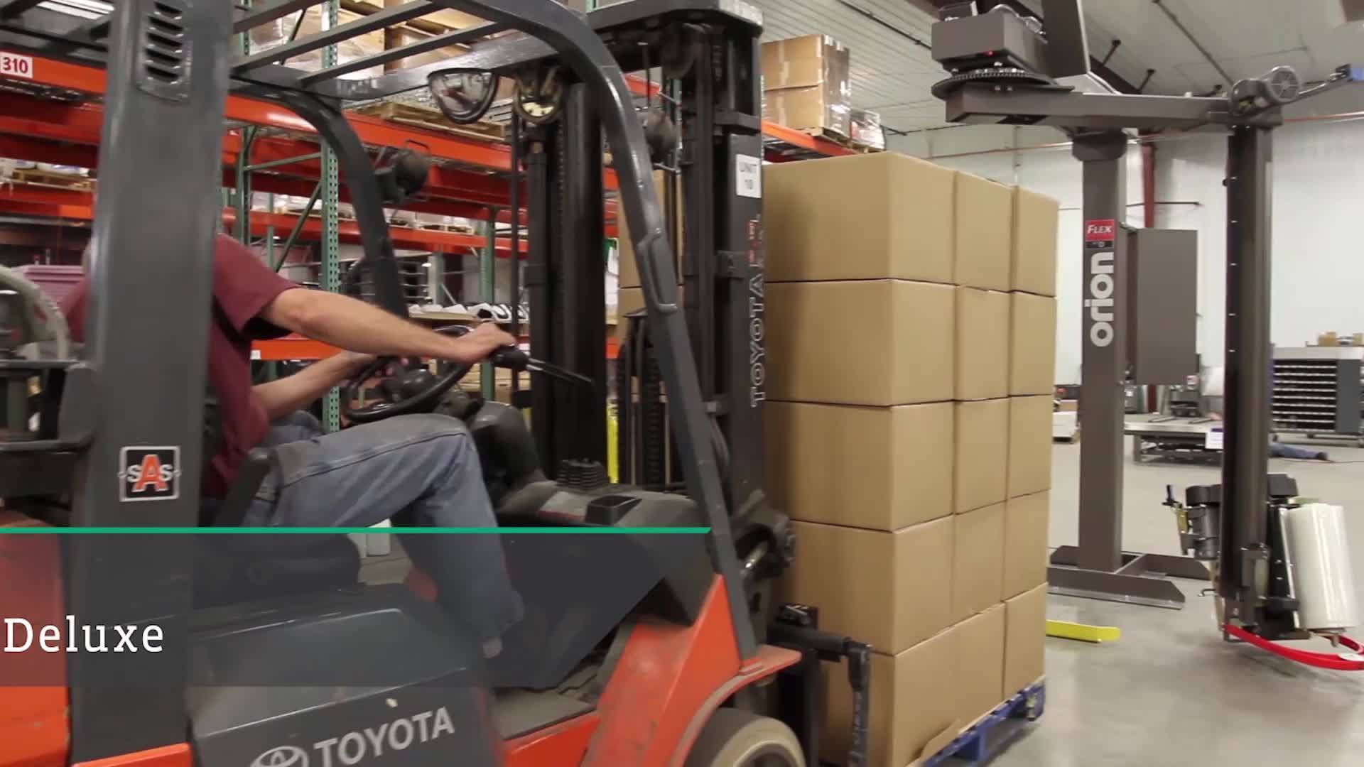 Flex RTD - Rotary Tower Deluxe Stretch Wrapper - Semi-Automatic ...